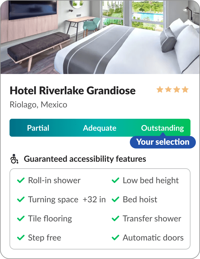 Find your match! Sign in and build your Accessibility Profile.